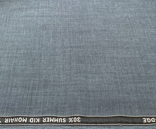 Light Blue Wool & Mohair By Taylor & Lodge | Kabbani Textiles