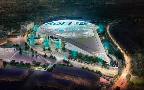 SoFi Stadium Scale Model (Inglewood, CA - USA) | UWANILE