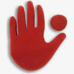 BIG RED HAND | Illusion Warehouse