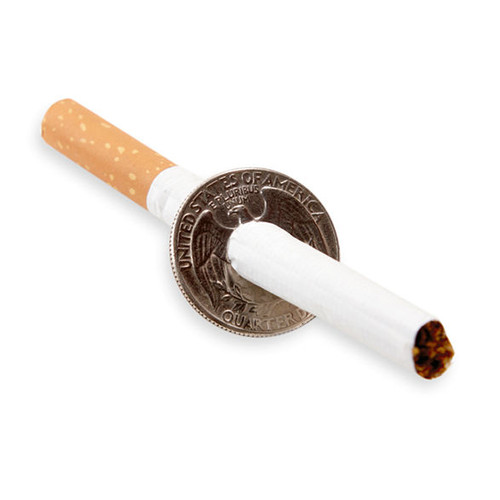 CIGARETTE THROUGH QUARTER | Illusion Warehouse