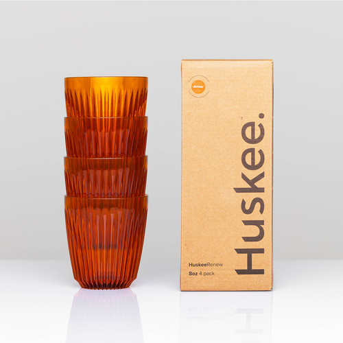 8oz HuskeeRenew Cup 4-pack - Amber | HUSK UK