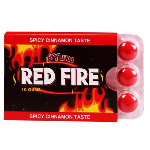 YUM GUM RED FIRE HOT CINNAMON CANNELLE | Randy Market
