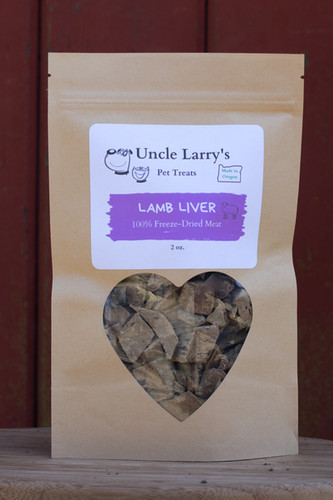 Uncle Larry's Lamb Liver - 2oz | Uncle Larrys Pet T 1