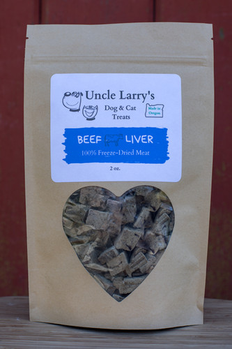 Uncle Larry's Beef Liver - 2oz | Uncle Larrys Pet T 1