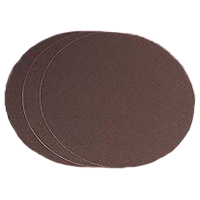 12 Inch 100 Grit A/O Stick-On Fine Sandpaper Discs (3 Pack) | Shopsmith