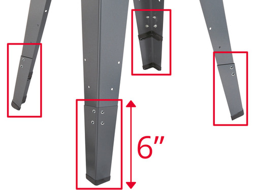 Shopsmith Utility & SPT Stand Leg Extenders (Set of 4) | Shopsmith