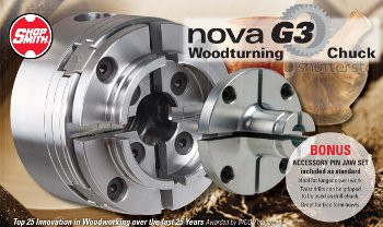 NOVA G3 Lathe Chuck Package | Shopsmith