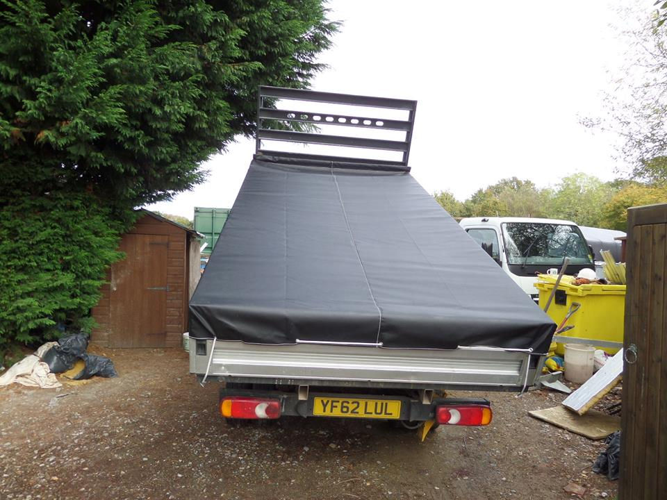 9ft Wide Van Tipper Covers | Spray Booth Curtains
