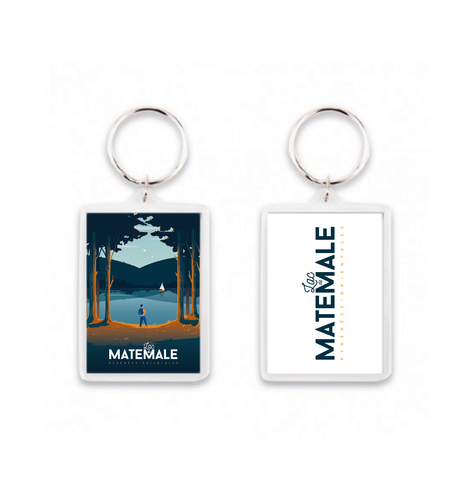 Porte-clef - Le lac de Matemale | montcouleur