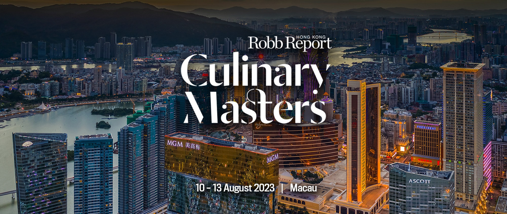 Culinary Masters MGM Macau 2023 | RR1 Robb Report Hong Kong