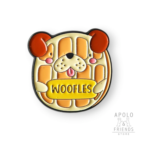 Pin Metálico Woofles | Apolo & Friends