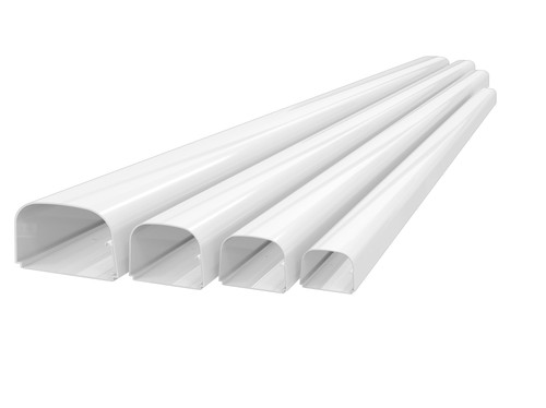HVAC HEAT PUMP TRUNKING 140MM WHITE STRAIGHT DUCT BOX QUANTITY | HVAC APP