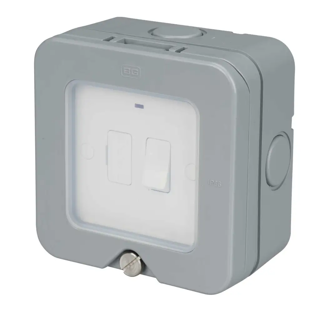 BG 13A SWITCHED FUSED SPUR WEATHERPROOF IP66 | HVAC APP