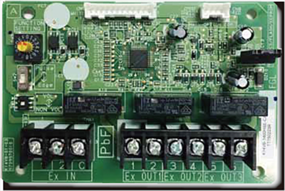 FUJITSU EXTERNAL INPUT AND OUTPUT PCB | HVAC APP