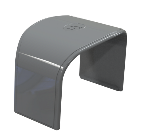 HVAC HEAT PUMP TRUNKING 140MM GREY COUPLER | HVAC APP