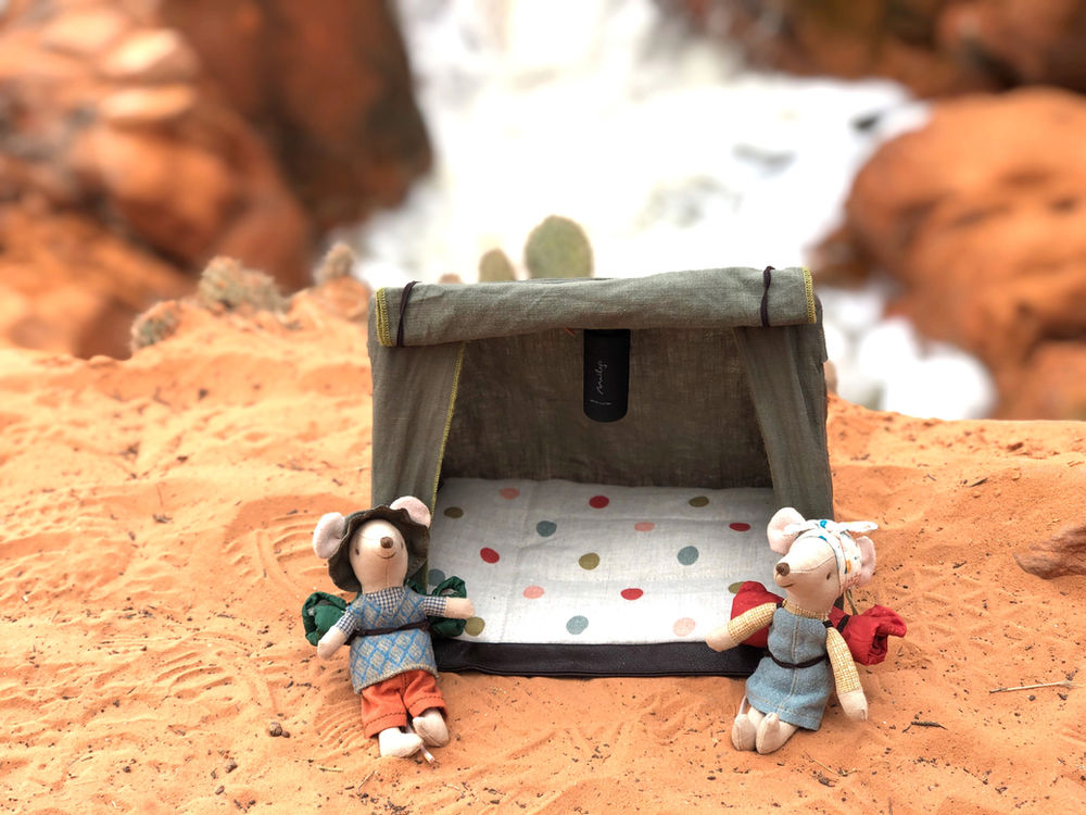 Maileg Mice Camping in Utah