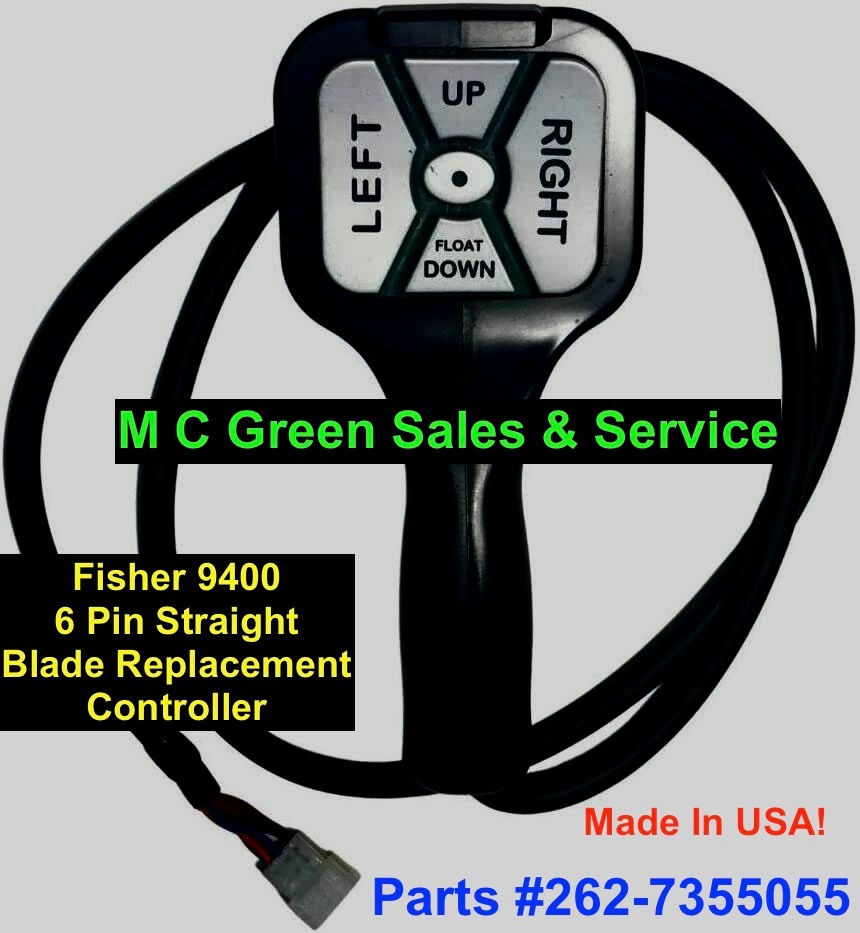 Fisher 'FISH STIK'Aftermarket Plow Controller 6 Pin Straight Blade ...