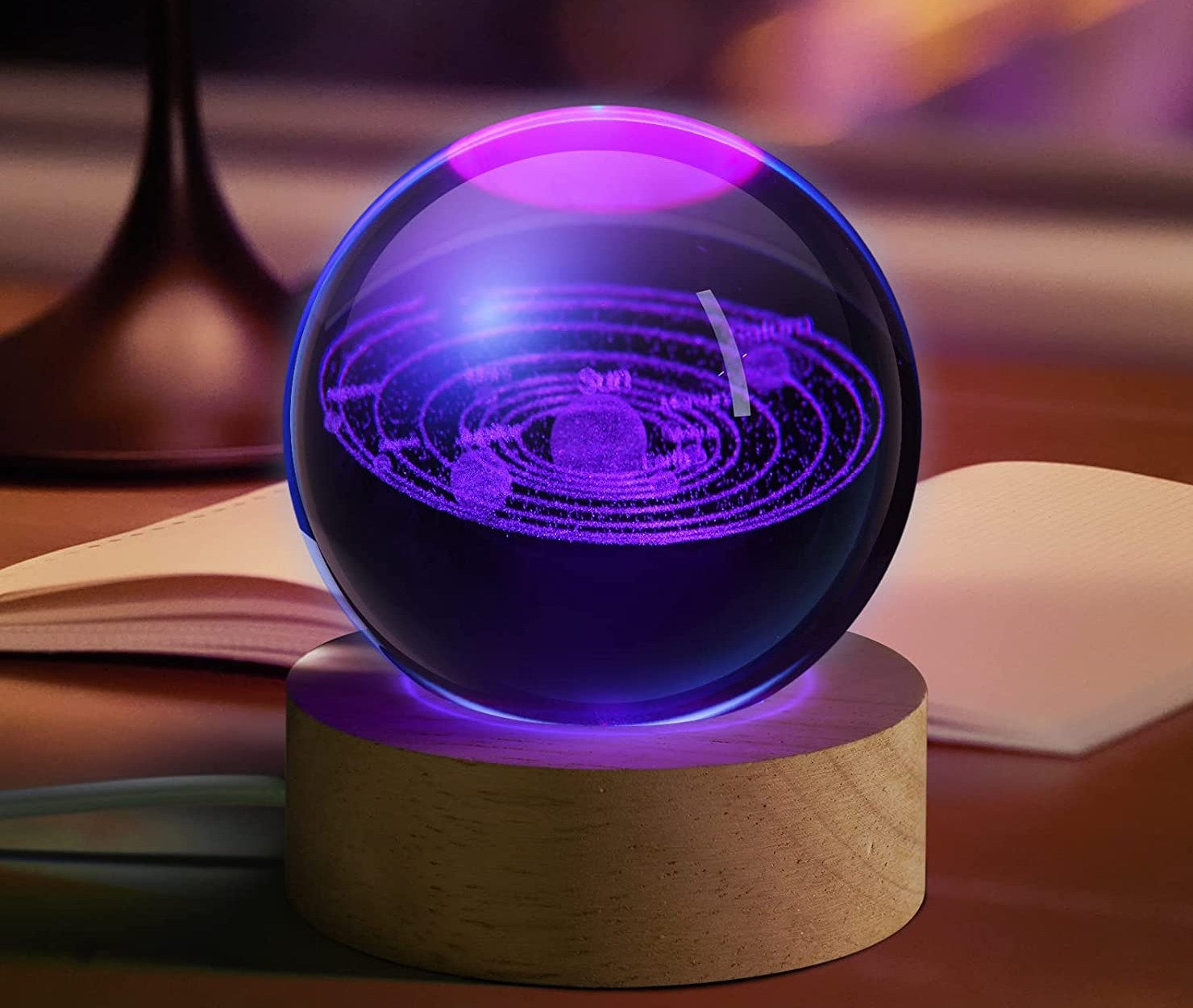 3D Crystal Ball Light