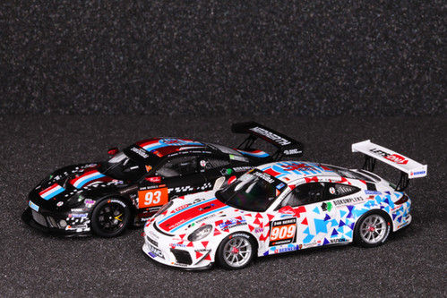24H Dubai Set 2* Porsche 911 991.2 Cup+GT3R Duwo Motorsport Dylan ...