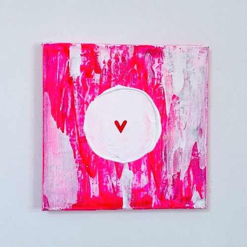 Herz im Klo Nr. 36 - 30x30 cm | Missallie