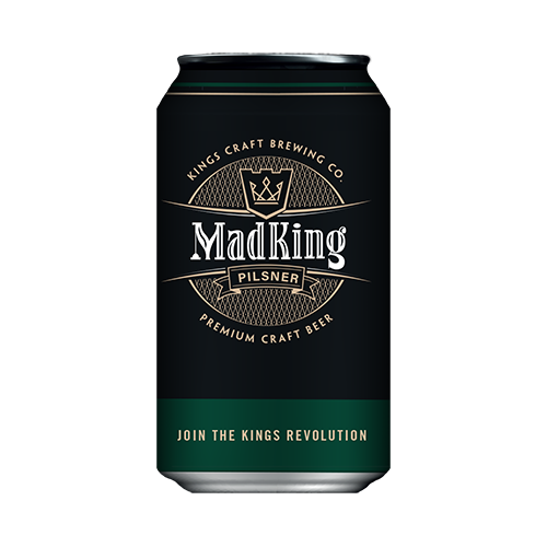 MadKing Pilsner | 330ml x 12 | Kings Craft