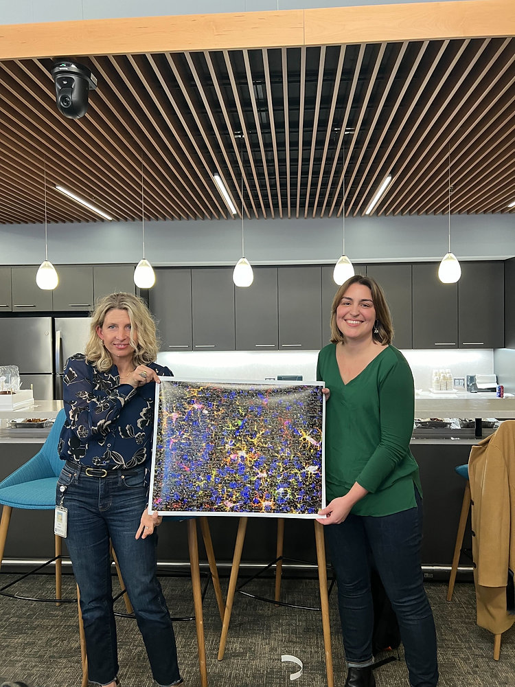 We will miss you, Martine! Good luck at Davis!