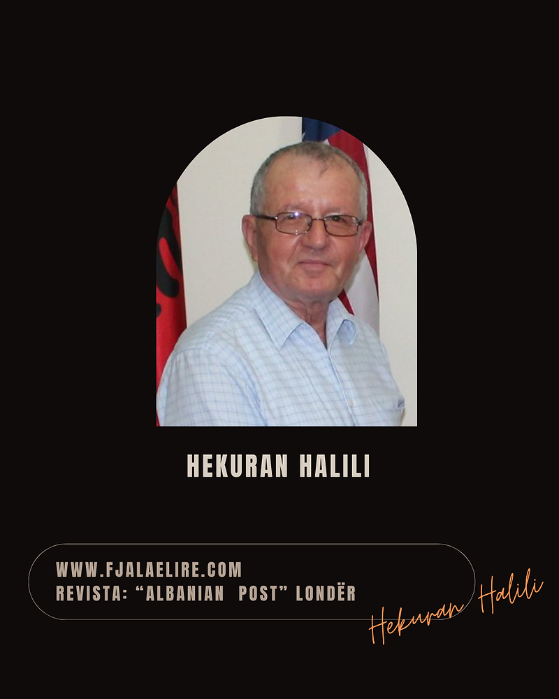 Hekuran Halili: Fëmijëria ime