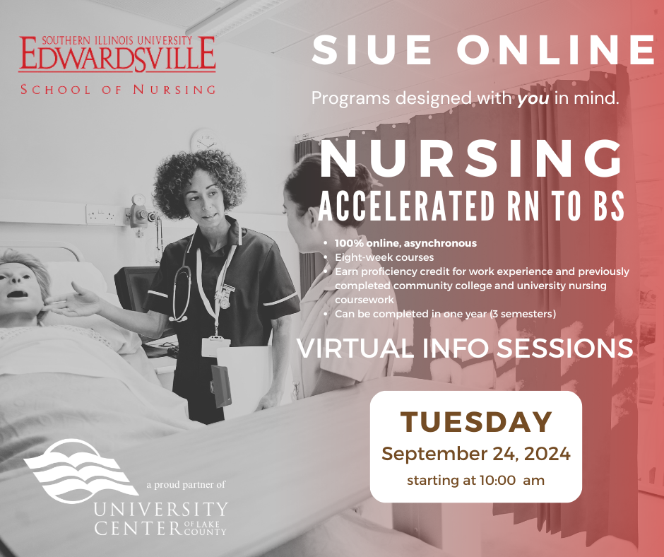 SIUE Nursing Accelerated RN to BS Info Sessions | ucenter.org