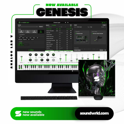 Genesis (Analog Lab V Bank + Midi Kit) | Soundwrld