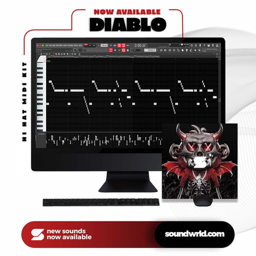 Diablo (Hi Hat Midi Kit) | Soundwrld