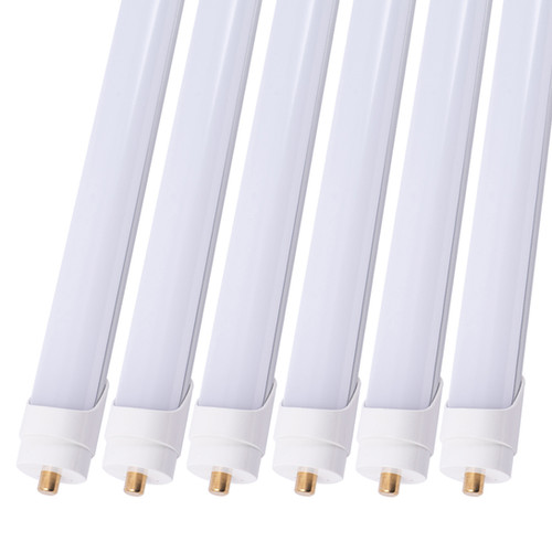 T8 single strip tube light fa8 single pin base 6500k milky cover | J&L LED