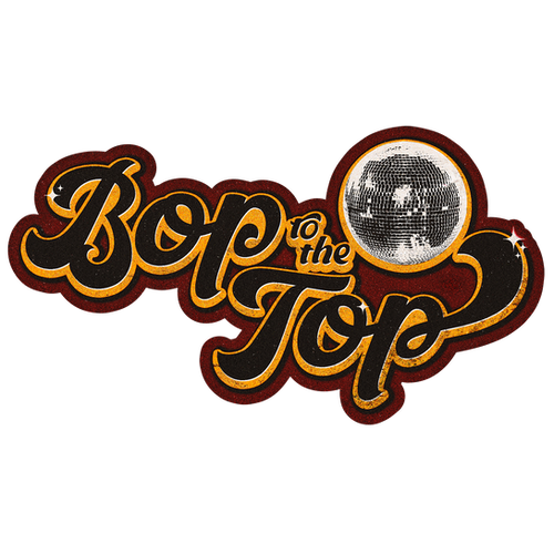 Bop To The Top Logo Sticker | Day Ones