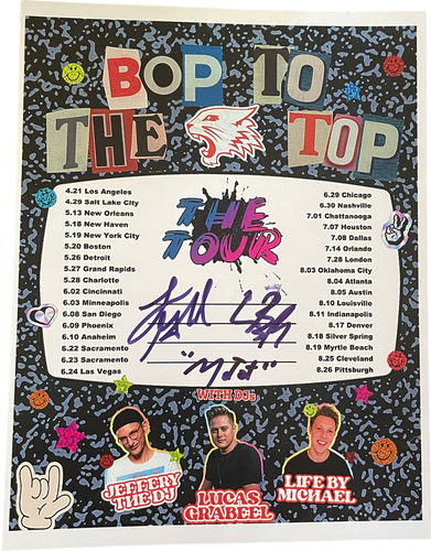 Bop To The Top Poster - Autographed | Day Ones