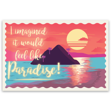 Paradise Sticker | Day Ones