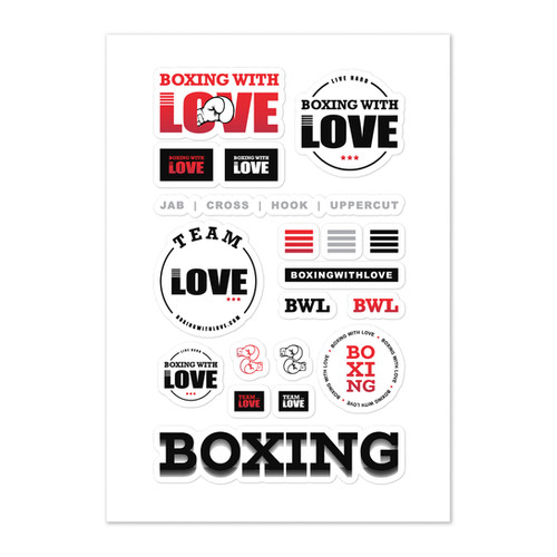 Sticker Sheet | Boxing with Love