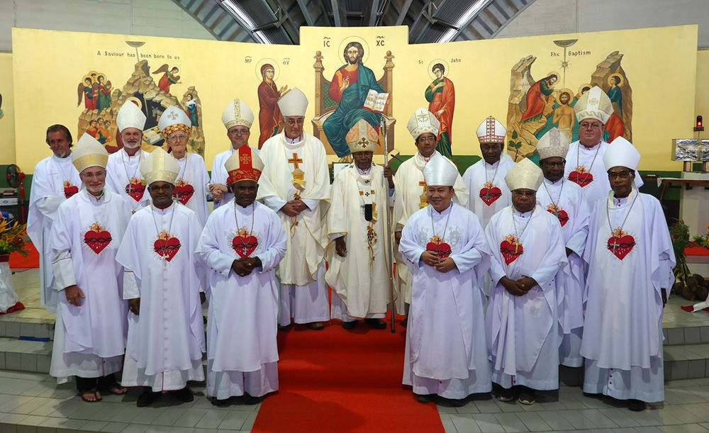 Installation Mass for First Local Archbishop of Rabaul