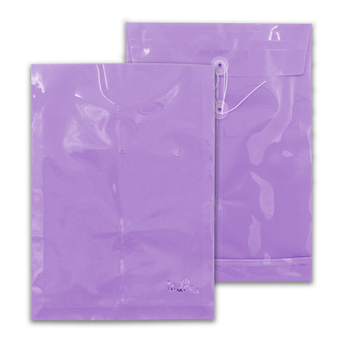 paquete 12 folder con hilo vertical color pastel carta | indrapapeleria