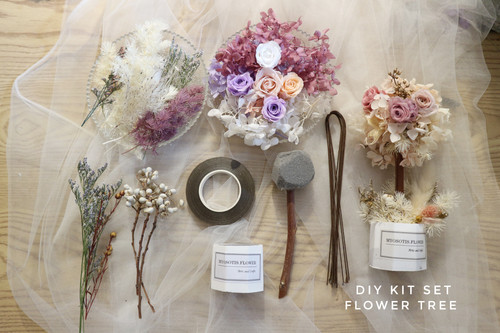 DIY package-Flower tree (with tutorial video) | myosotisflower