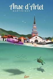 Anse d'Arlet | Clavé illustration