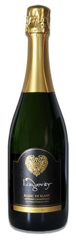 Longevity Wines Sparkling Blanc de Blancs Methode Champenoise | Happy Cork