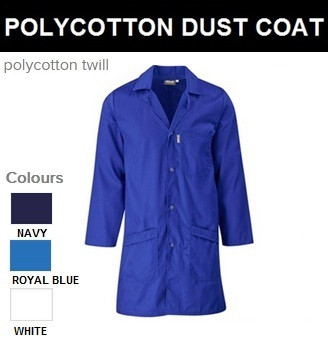 Polycotton Dust Coat | Safety Corp