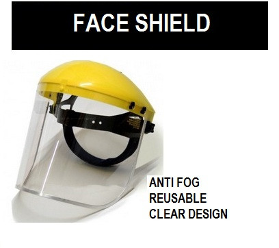 Face Shield - Yellow | Safety Corp
