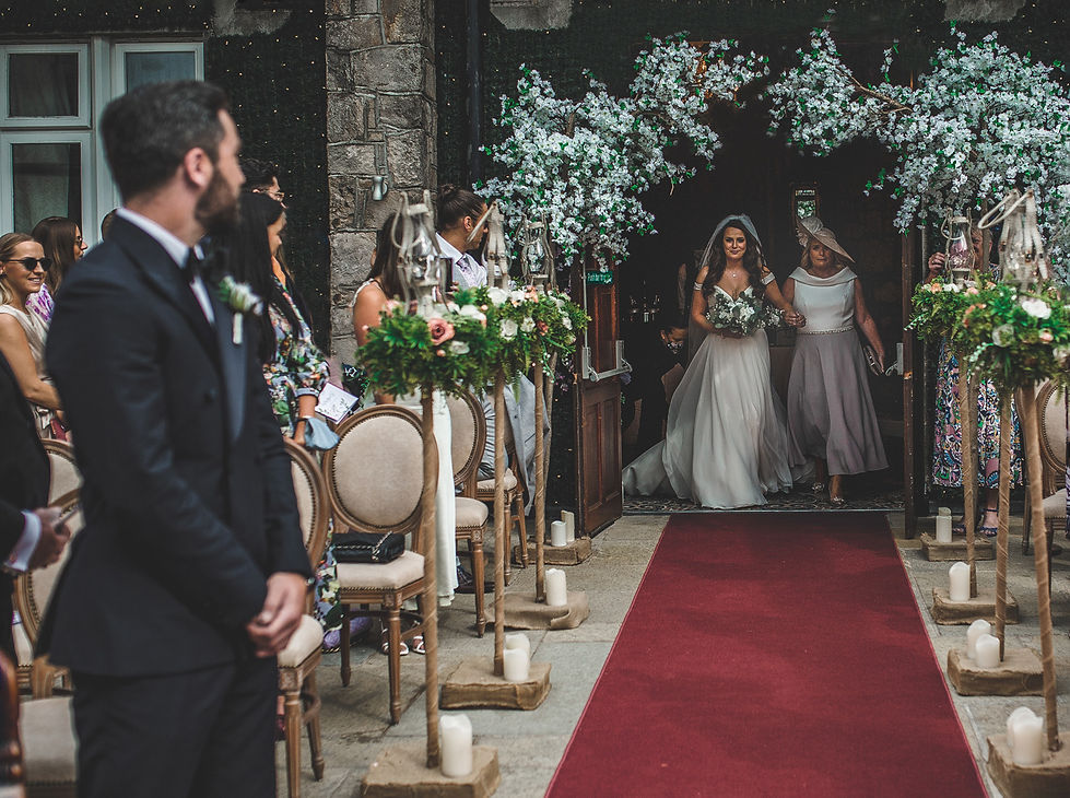 Fairytale Wedding Photos at Cabra Castle | Cavan