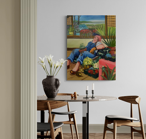 POTTING DAY | Mark Weber | Art