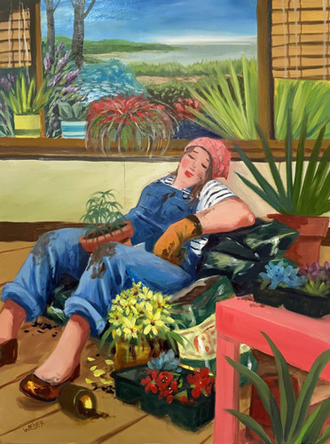 POTTING DAY | Mark Weber | Art