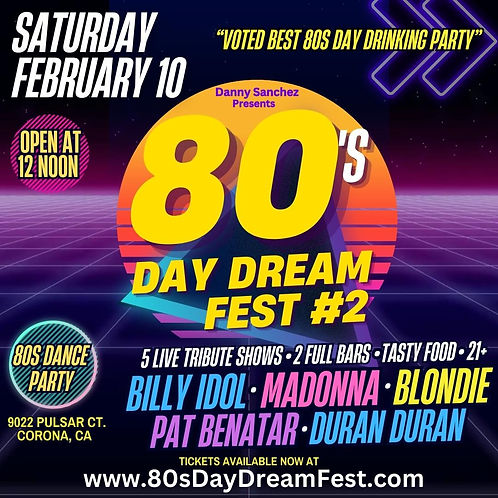 Totally 80s Bar - Fullerton CA