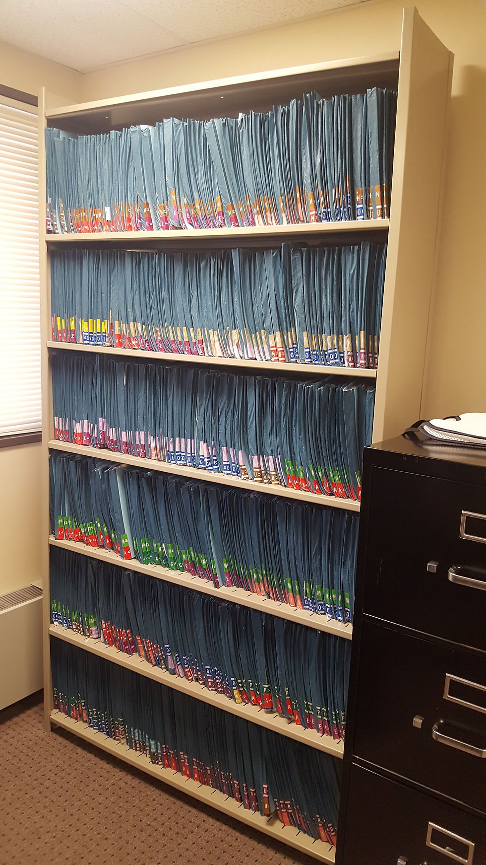 6-TIER MEDICAL FILE CABINET | radiological-imaging