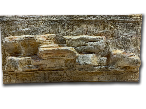 Natural 3D Effect Flexible Aquarium Background | Rockways