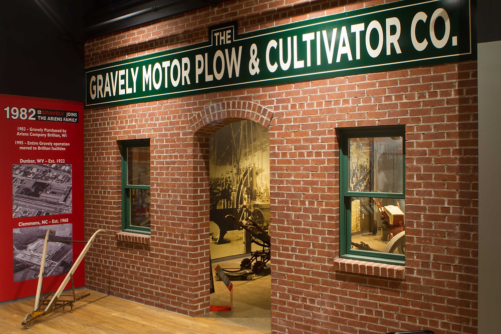 Gravely Display added to Ariens Company Museum
