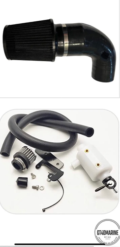 Seadoo Cold Air Intake & Catch Can Kit Rxp-x Rxt-x Apex 185 215 230 260 ...